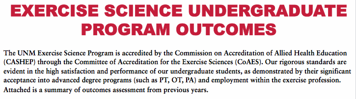 Undergraduate WEB Page