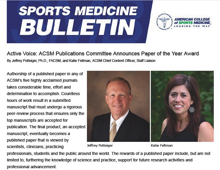 ACSM Award