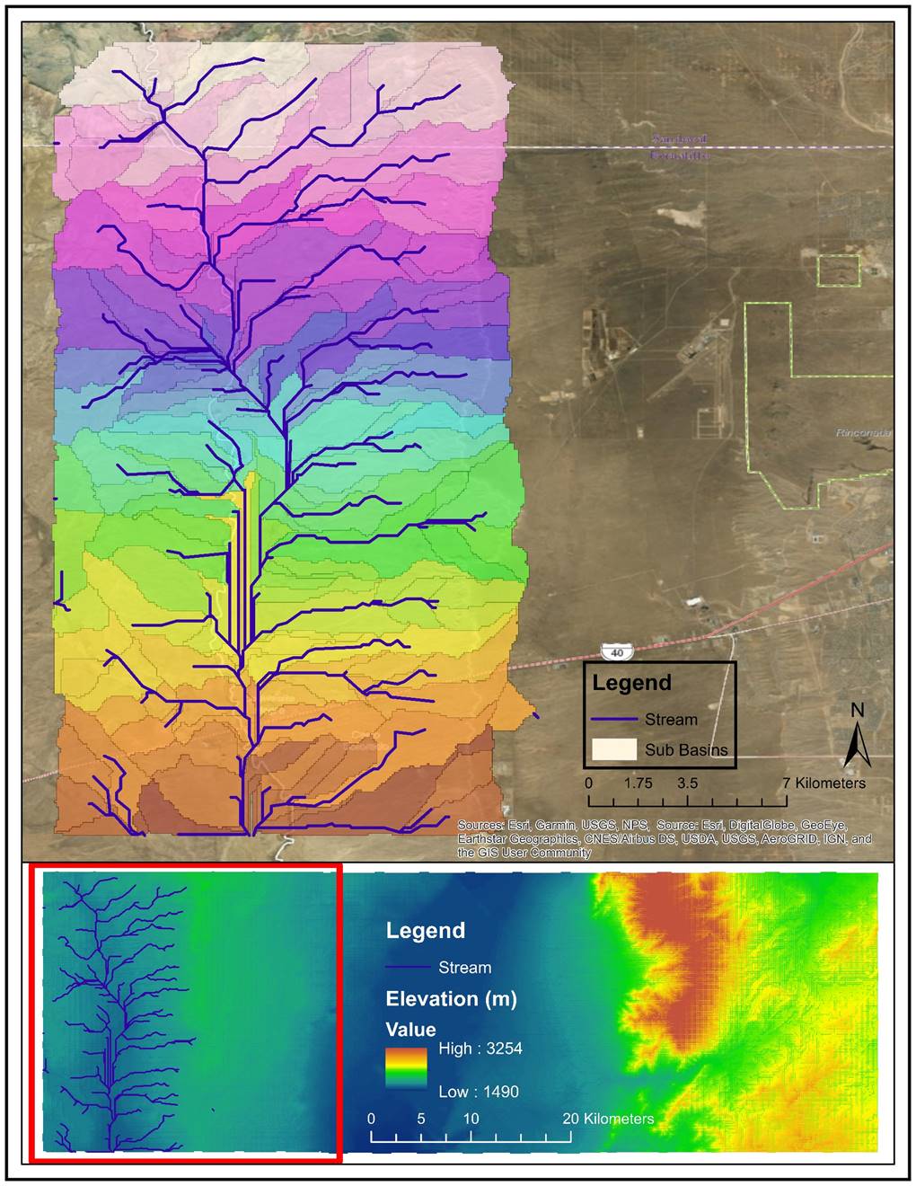 andbased on coverages from ArcInfo interchange files.